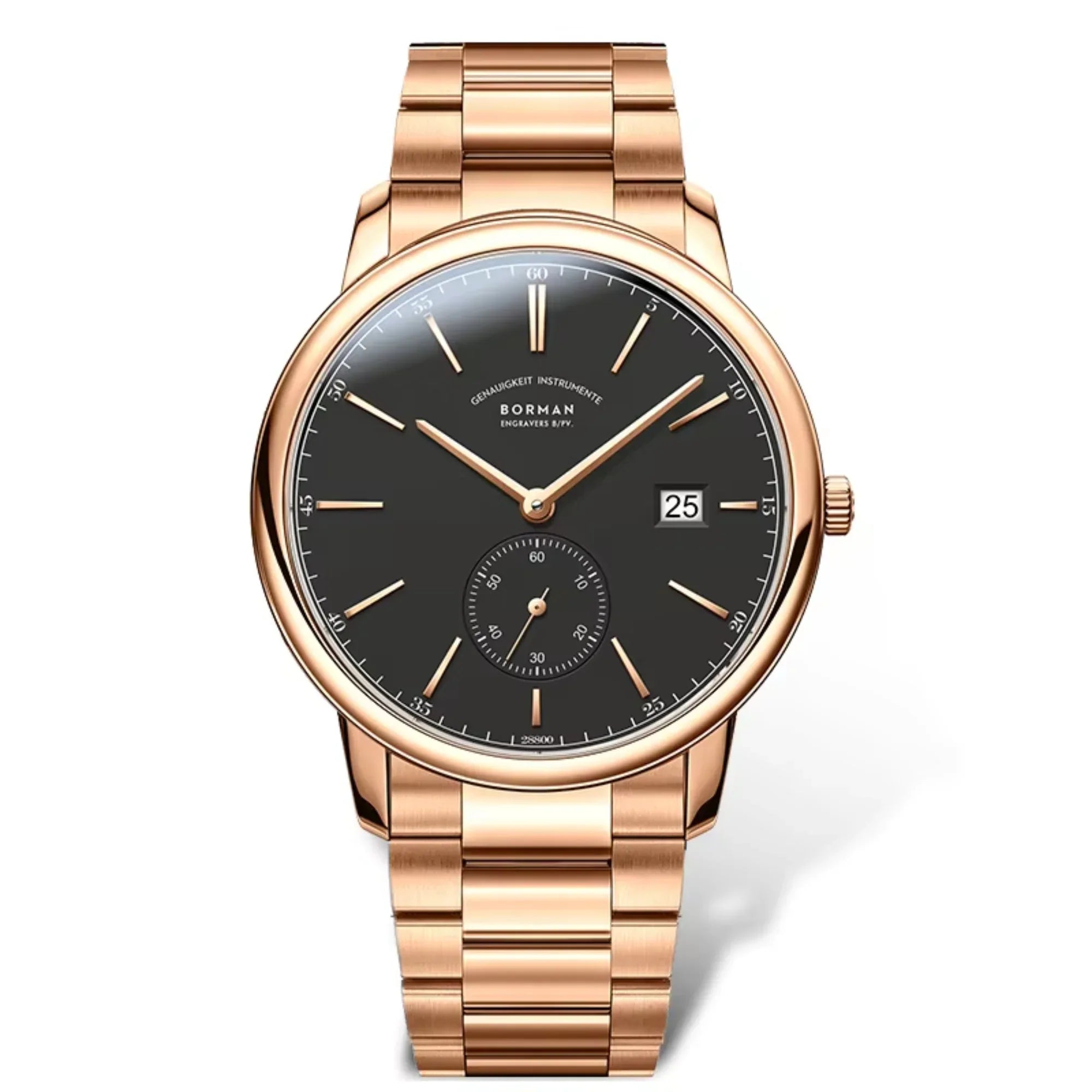 Borman Elegant mens Automatic Wrist Watch with Small Seconds - BM3817 ...