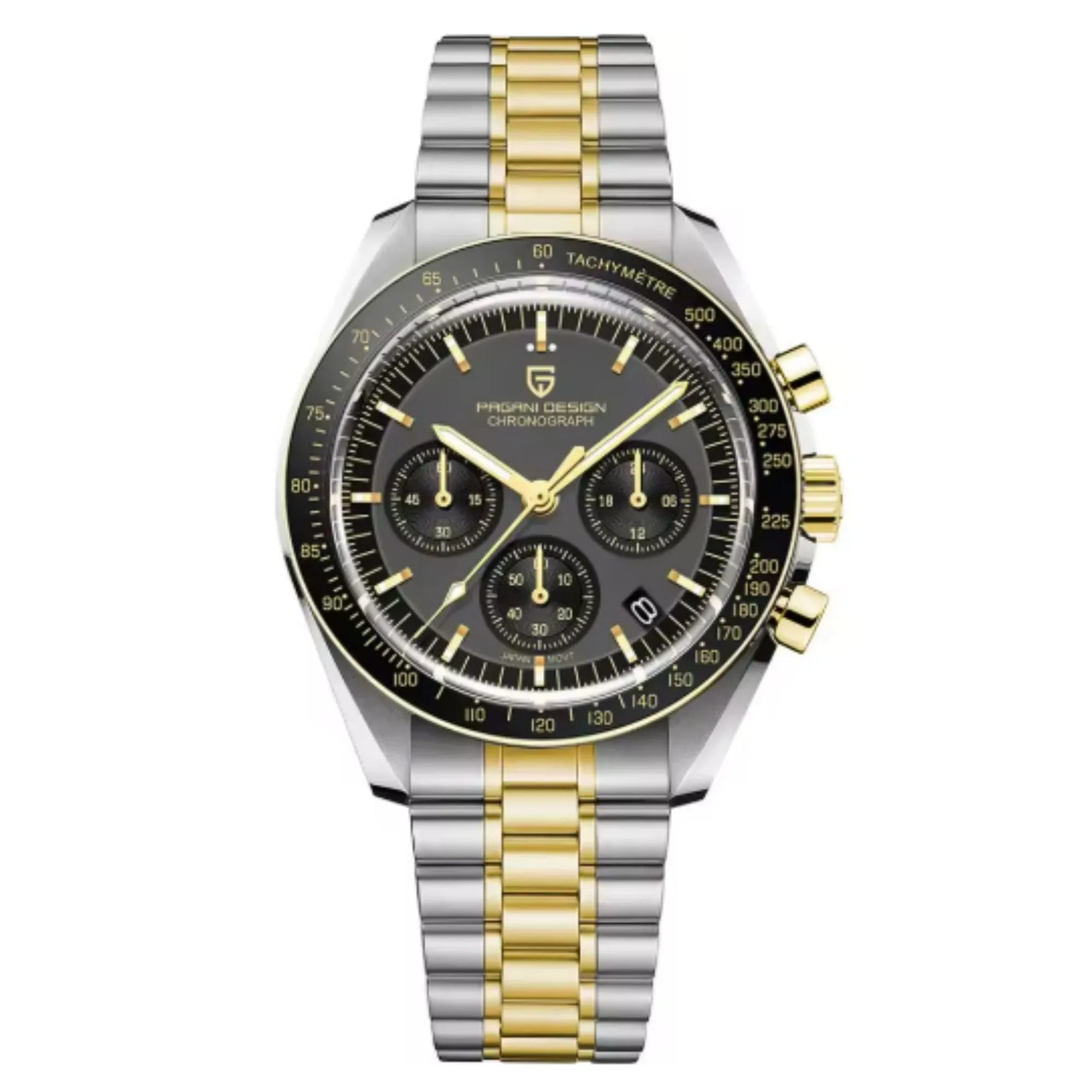 Pagani Design PD-1701 Moon Wristwatch Homage Men's Quartz Chronograph ...