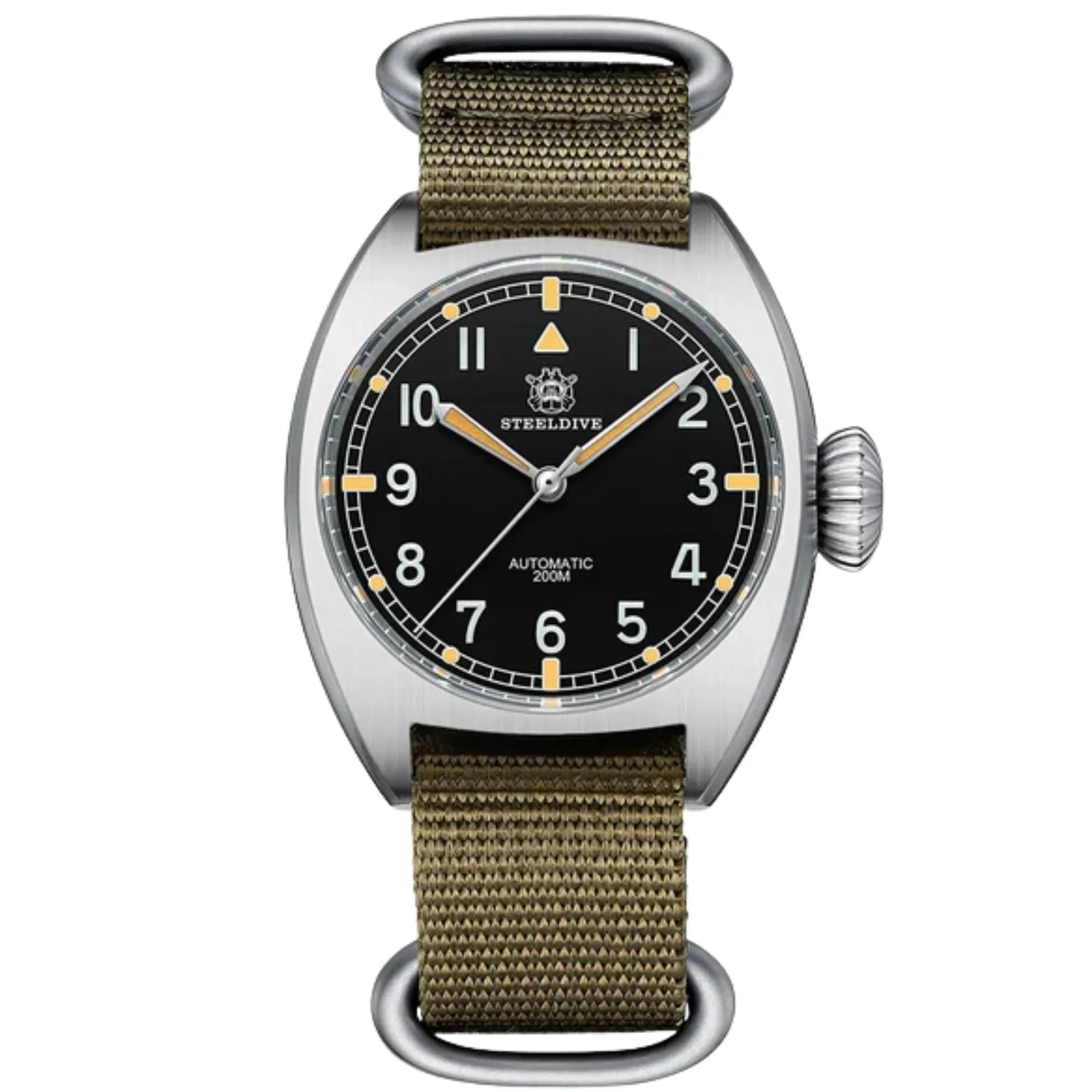 Steeldive SD1907 Automtic British Military W10 Field Watch – DREAM WATCHES